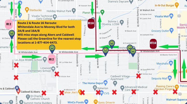 City of Visalia - Visalia Transit, Green Line, Sequoia Shuttle, Visalia ...